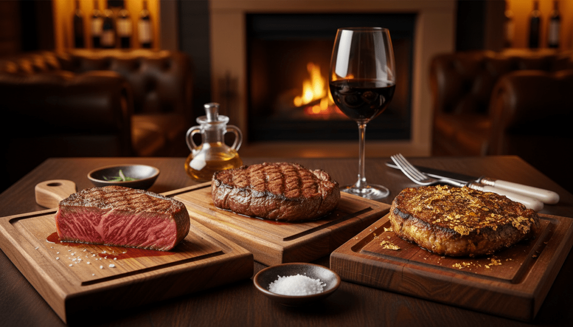 Teuerstes Steak der Welt: Wagyu A5, Kobe & Gold-Steaks