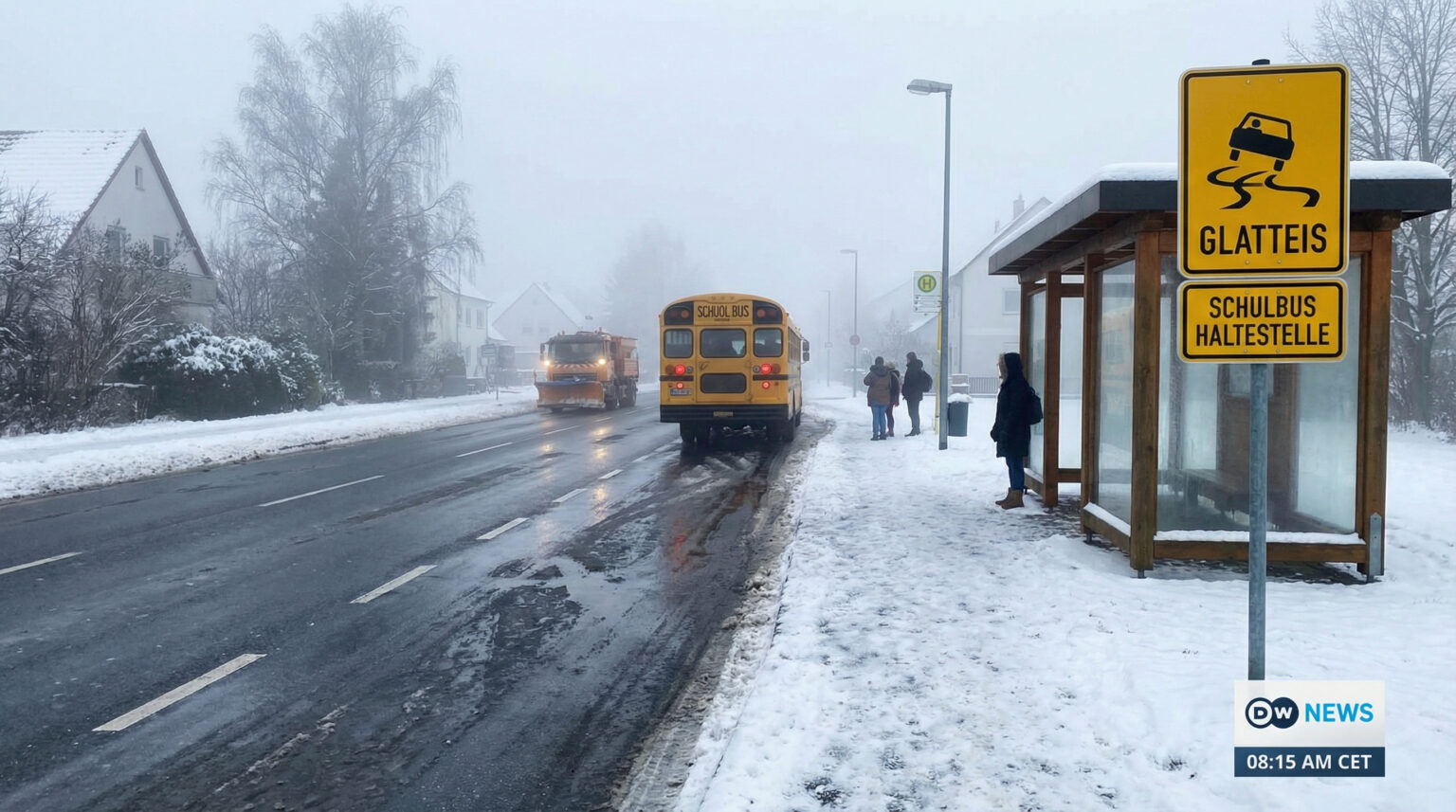 Schulausfall Montag 12.1.2026: Glatteis-Unwetter droht