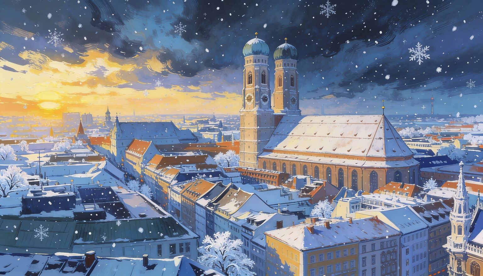 Wetter München heute: Frost, Schnee und 7-Tage-Prognose